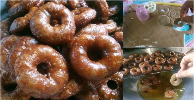 Cara Buat Kuih Peneram Tersedap. Resipi Ikut Sukatan Cawan. Hanya Guna ...